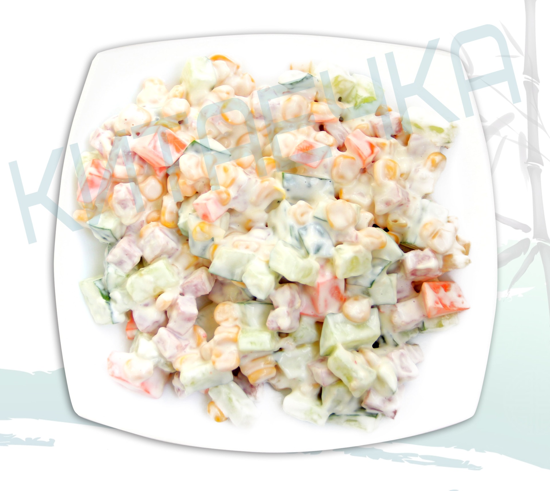 Салаты, китайская кухня на заказ, китайские салаты, чимчи, брокколи под ...